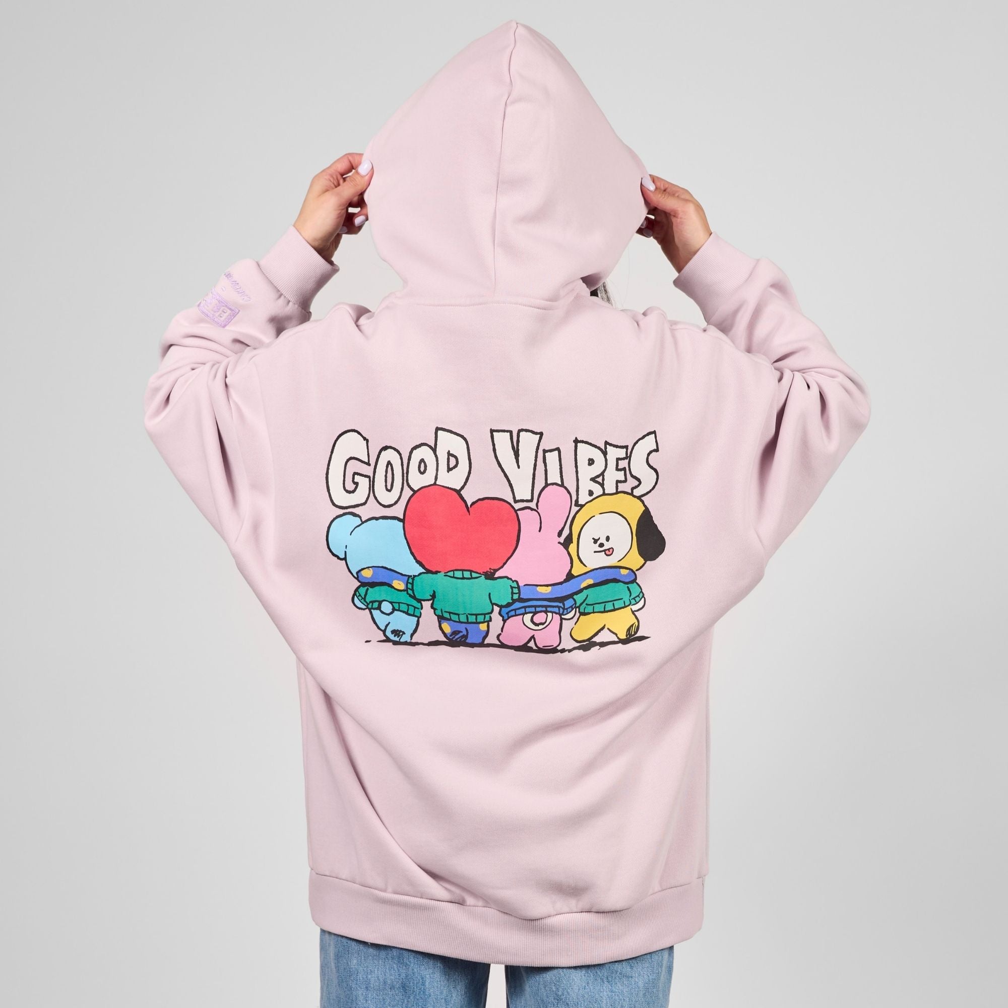 BT21 Good Vibes Oversized Hoodie – Cakeworthy